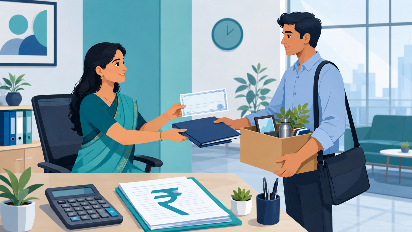 Full & Final Settlement Calculator India 2026: HR Guide - EZHRM